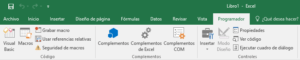 Pestaña Programador en Excel: Mostrar y quitar - Siempre Excel