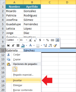 Cómo insertar varias filas en Excel - Siempre Excel