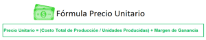 Precio Unitario: Fórmula en Excel - Siempre Excel