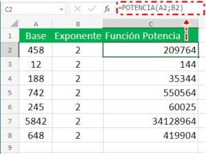 Exponente en Excel: Cálculos y formatos - Siempre Excel