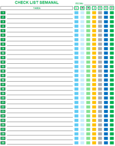 Check List en Excel: Plantillas gratis - Siempre Excel